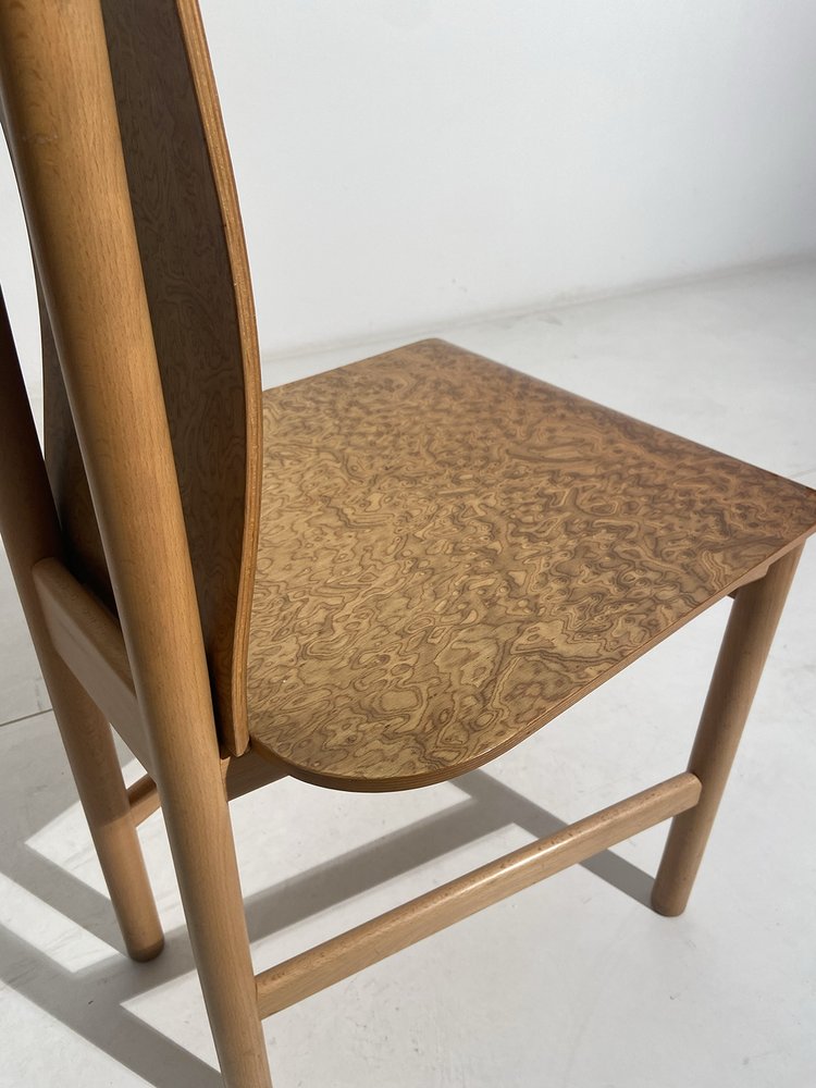 Vela Chairs attribuite to Enzo Mari for Driade,1977, Set of 4 for sale ...