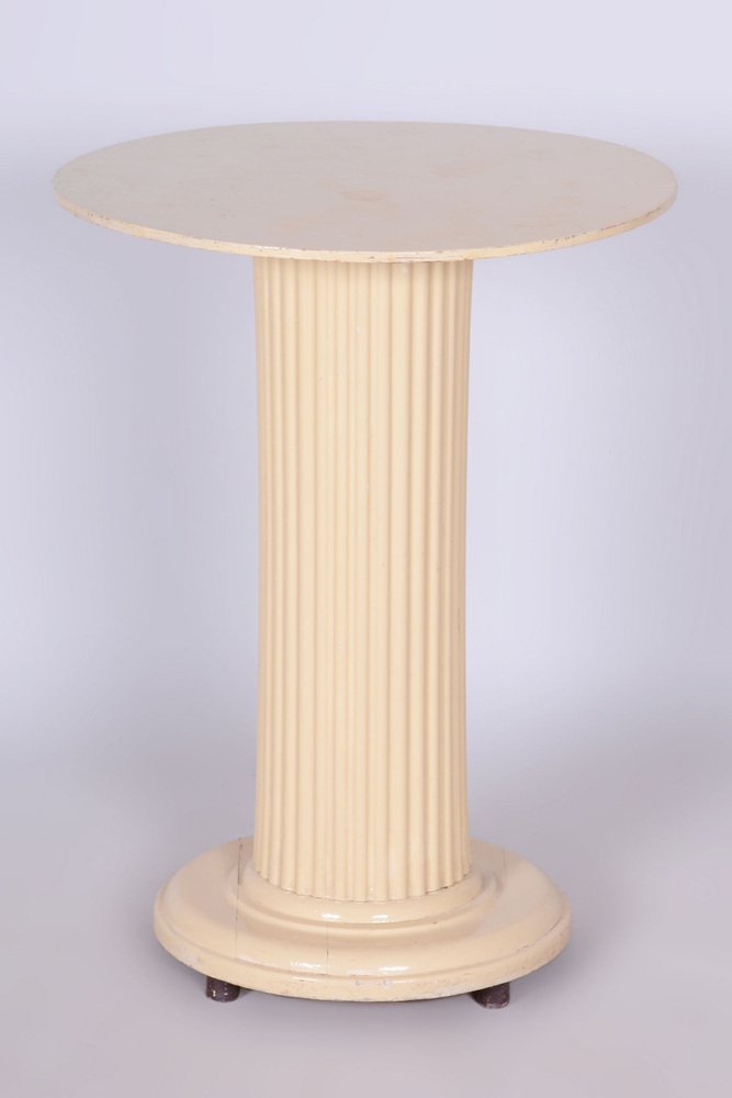 Art Nouveau Beech Round Table by Hans Reinstein, Austria, 1910s for ...