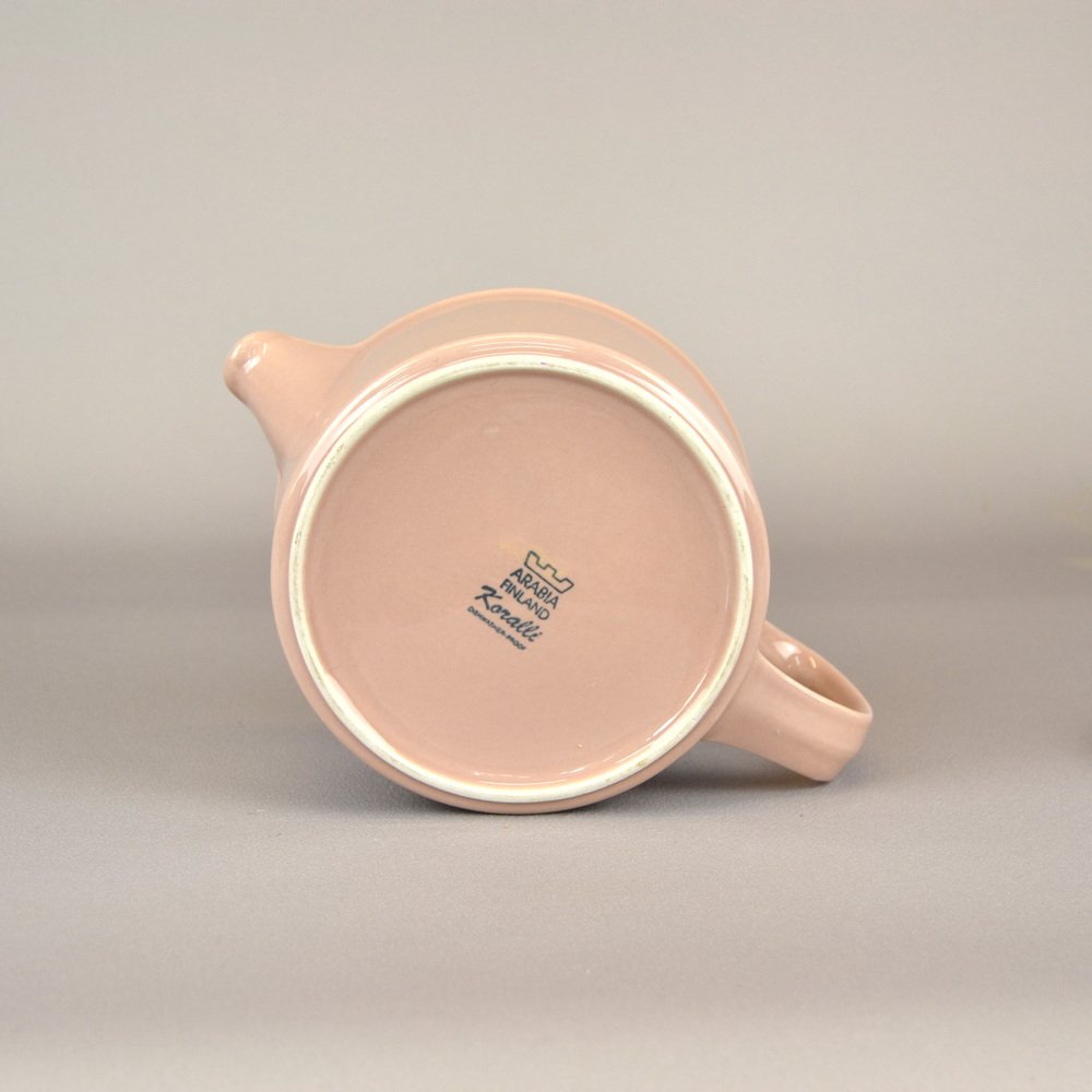 Tea Jug with a Design Raosikkinen Model S from Ulla Procopé, 1960s for ...