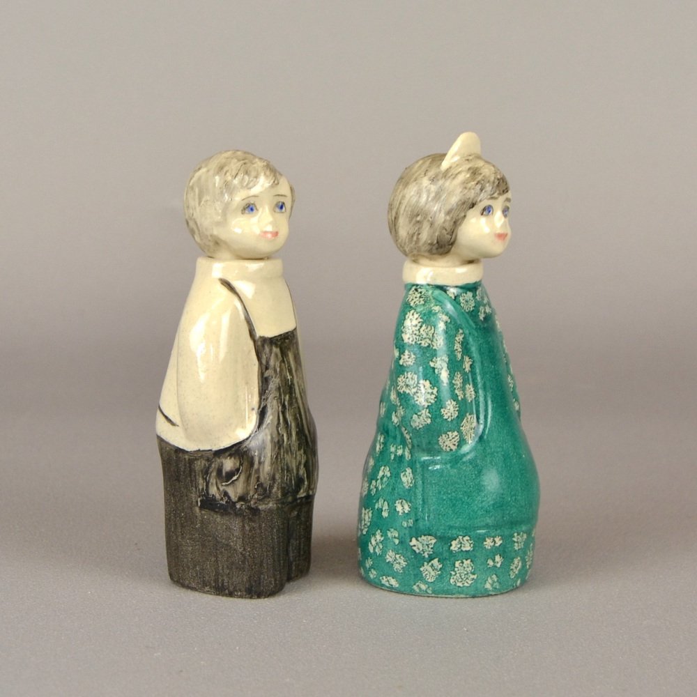 Ceramic Spice Bottles by Toini Lämsä for Tidams Keramik, Set of 2 for ...