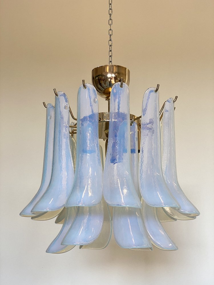 La Murrina Glass Chandelier, 1980s for sale at Pamono