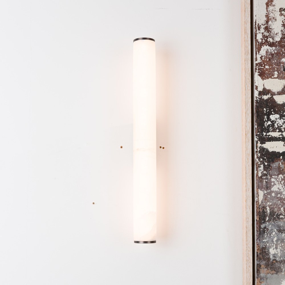 Medium Sarral Alabaster Wall Light from Pure White Lines for sale at Pamono