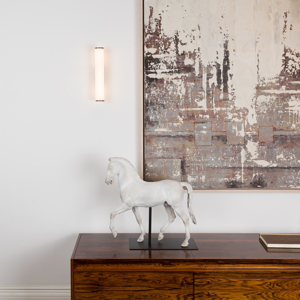 Large Sarral Alabaster Wall Light from Pure White Lines for sale at Pamono