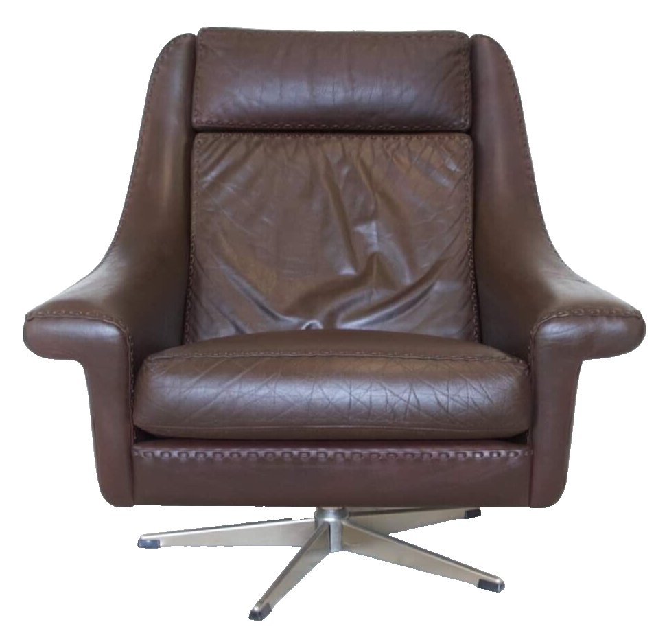 Mid-Century Danish Matador Lounge Swivel Chair by Aage Christiansen ...