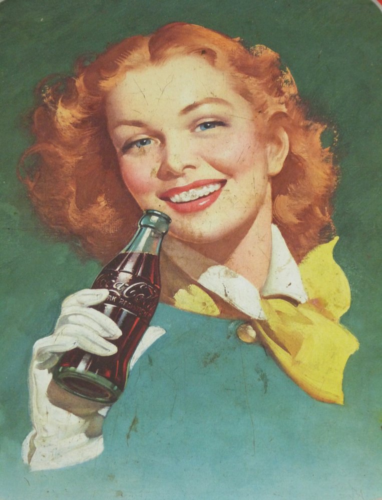 Coca-Cola Tray, USA, 1950s for sale at Pamono