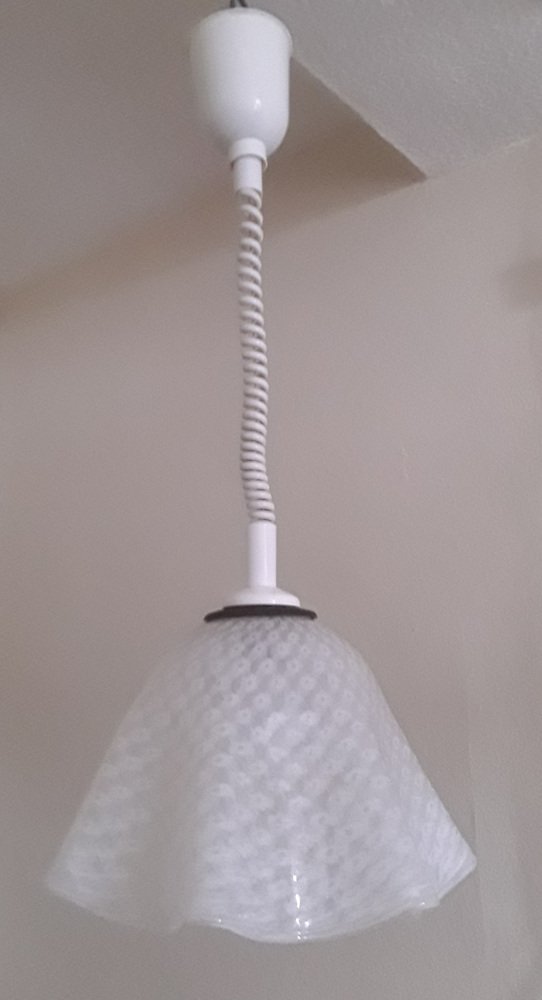 Vintage Height-Adjustable Ceiling Lamp, 1970s for sale at Pamono