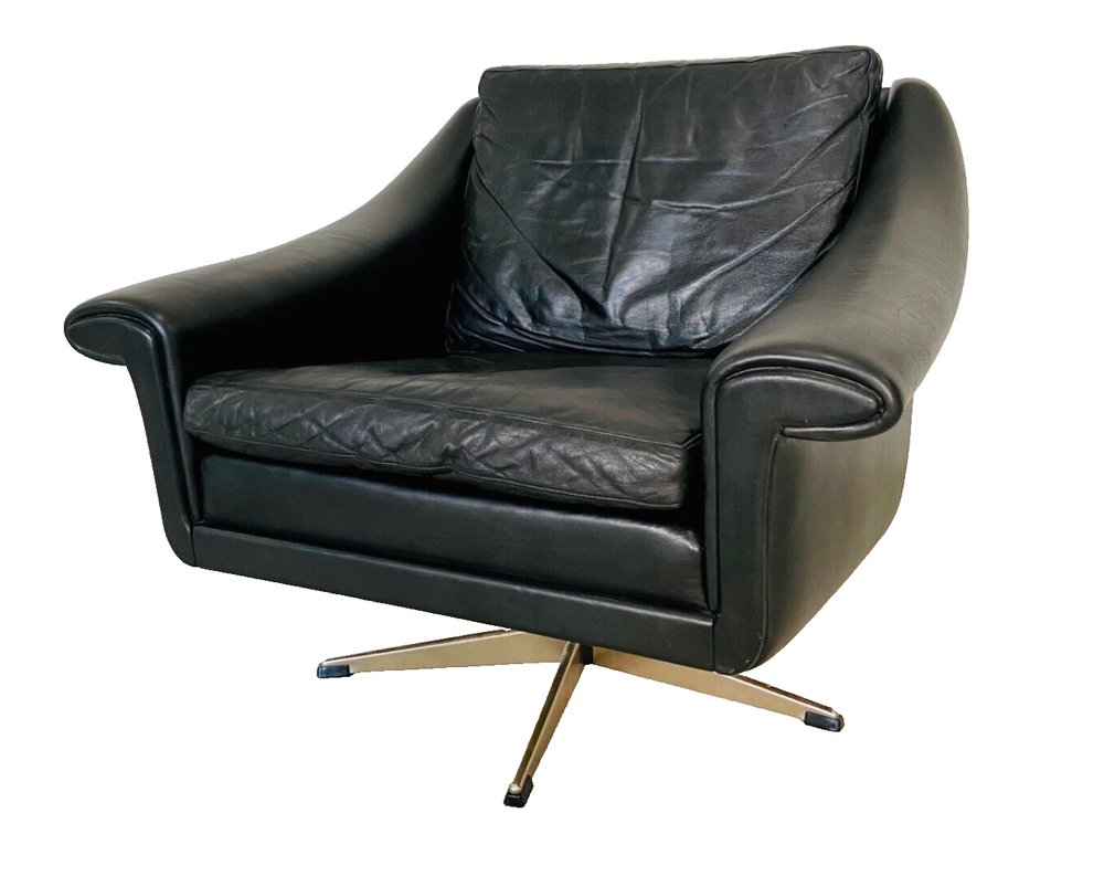 Mid-Century Danish Matador Swivel Chair by Aage Christiansen, 1970s for ...