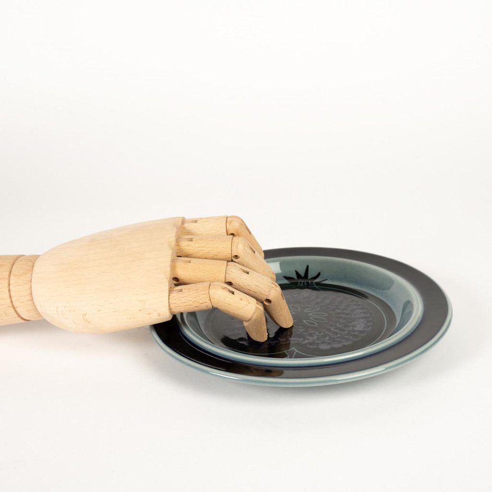 Vintage Finnish Plate by Arabia Pottery, 1970s for sale at Pamono