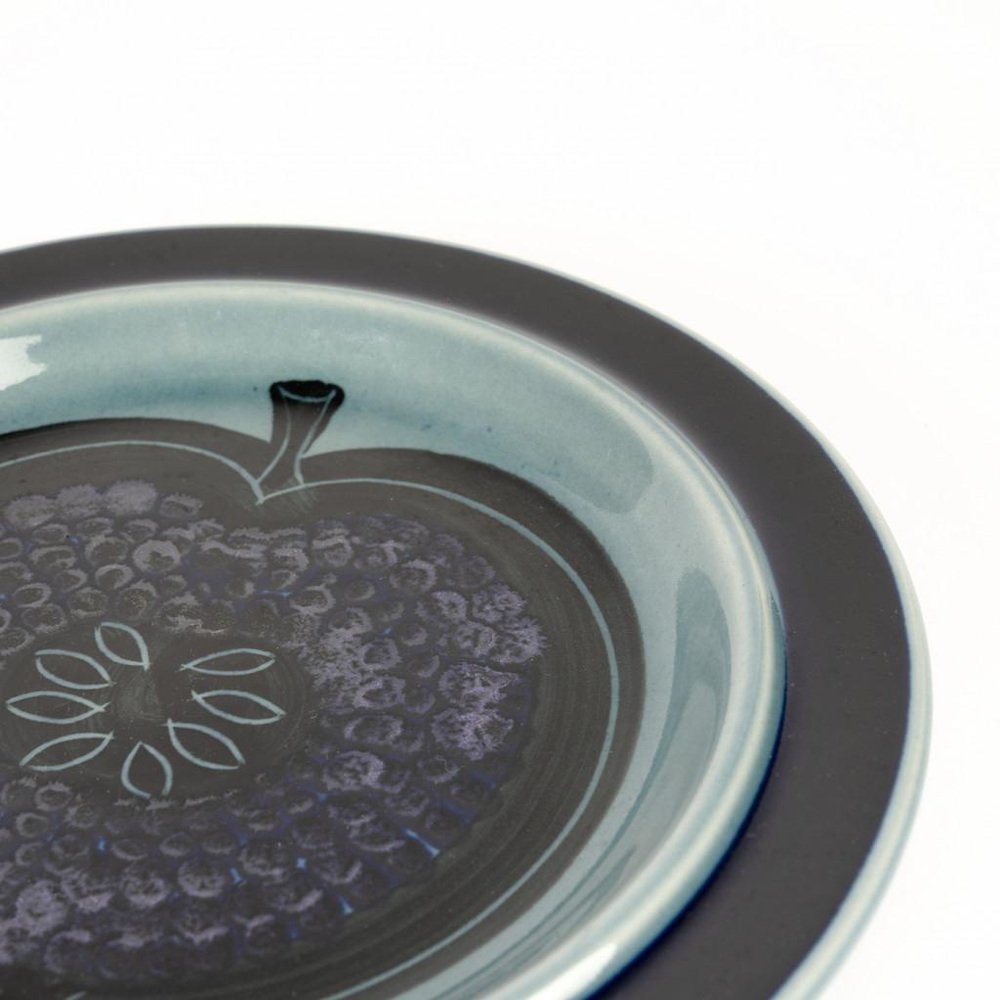 Vintage Finnish Plate by Arabia Pottery, 1970s for sale at Pamono