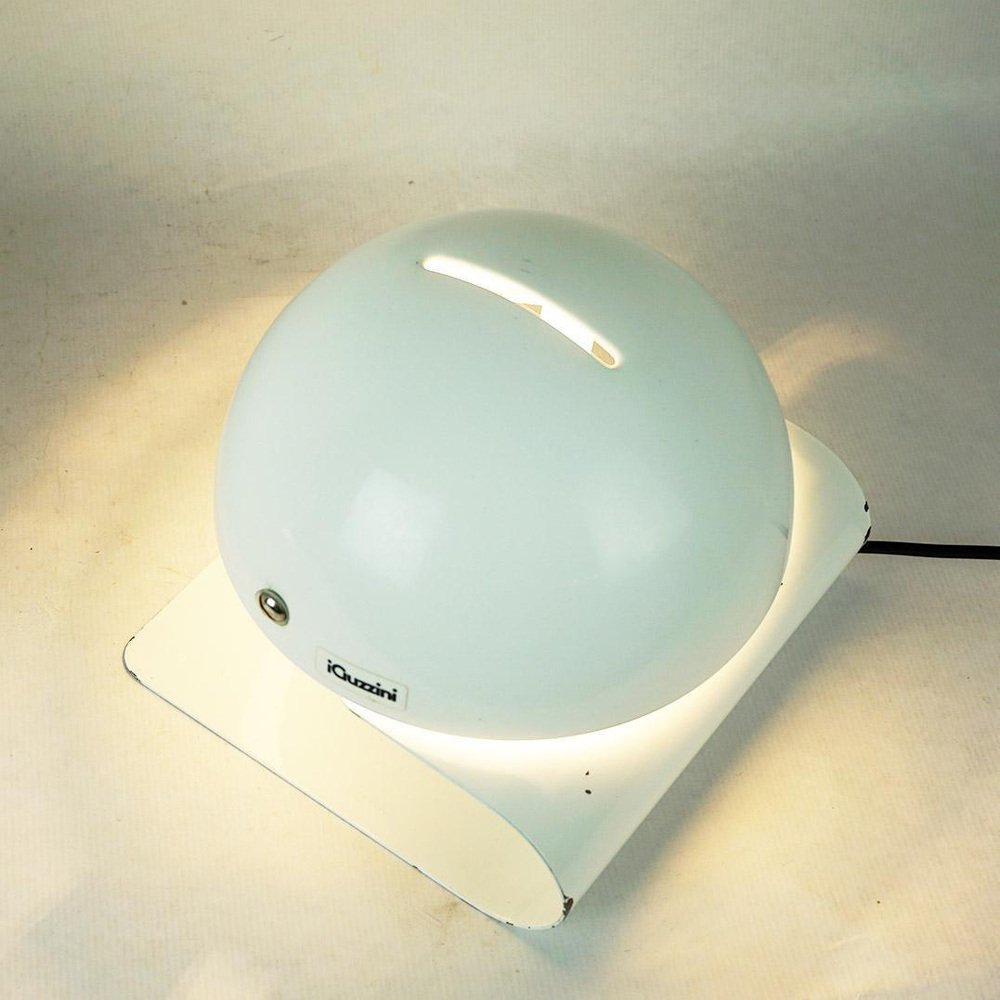 Lampade da tavolo Bugia bianche attribuite a Giuseppe Cormio per ...