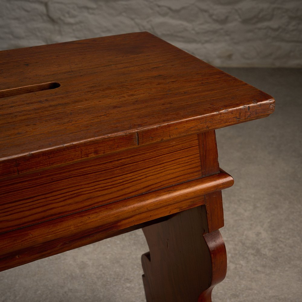 Pine Stool by Martin Nyrop for Rud Rasmussen, 1905 for sale at Pamono