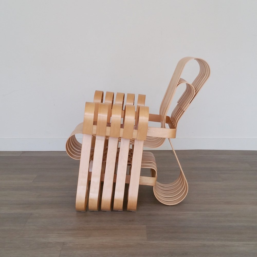 Power Play Club Chair by Frank Gehry for Knoll, 2001 for sale at Pamono