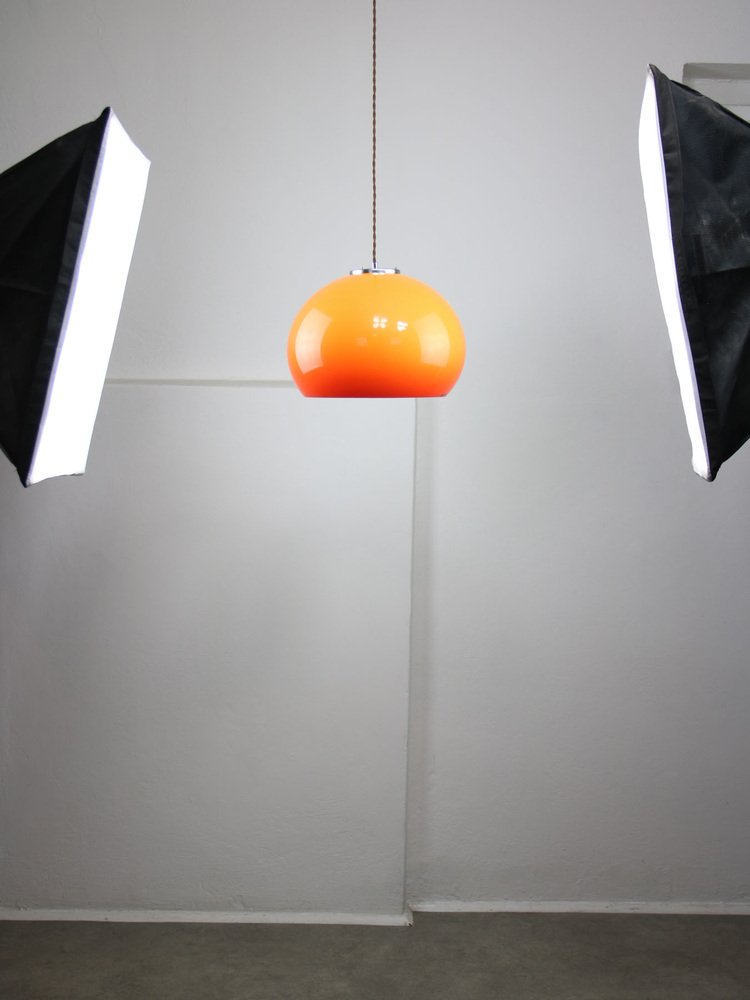 Orange Jolly Pendant Lamp by Luigi Massoni for Guzzini, 1970s for sale ...