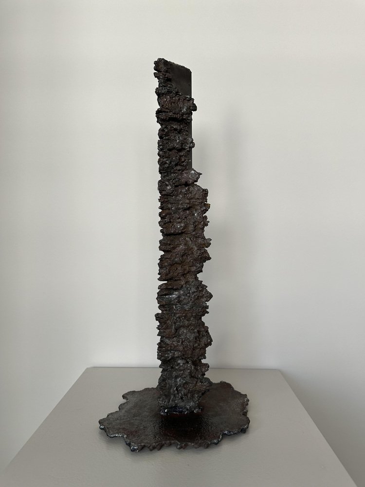 Brutalist Sculpture, 2000s, Iron for sale at Pamono