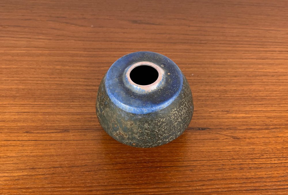 Mid-Century German Brutalist Studio Pottery Vase by Lu and Gerd Grove ...