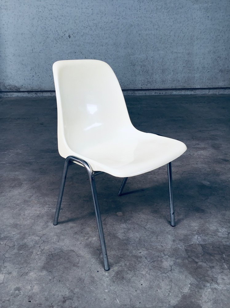 Orly Stacking Chairs by Bruno Pollak for Solo, Germany, 1979, Set of 8 ...