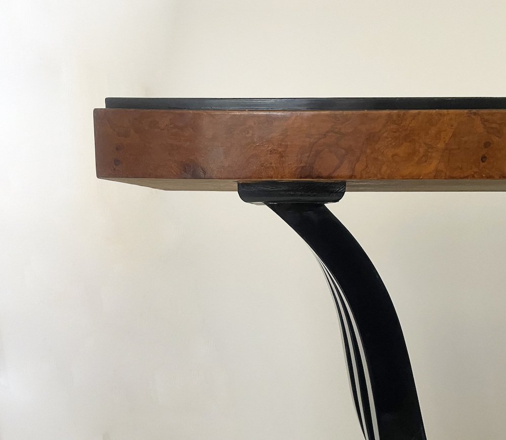 Art Deco Style Two-Tone Console, 1980s for sale at Pamono