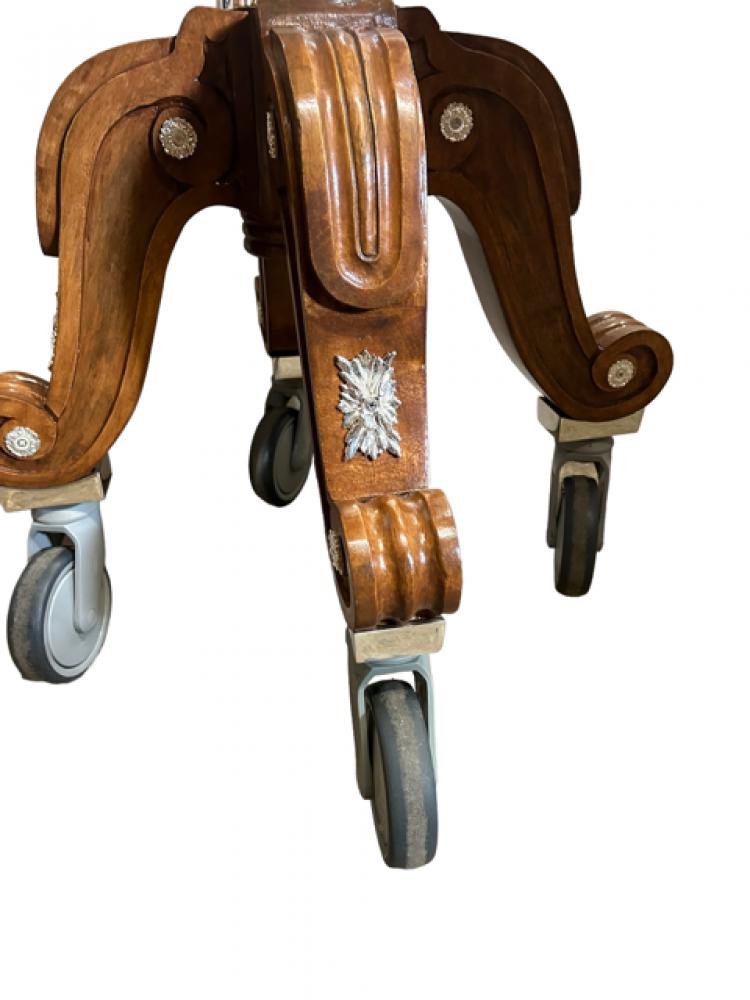 Victorian Silver-Plated Beef Trolley for sale at Pamono