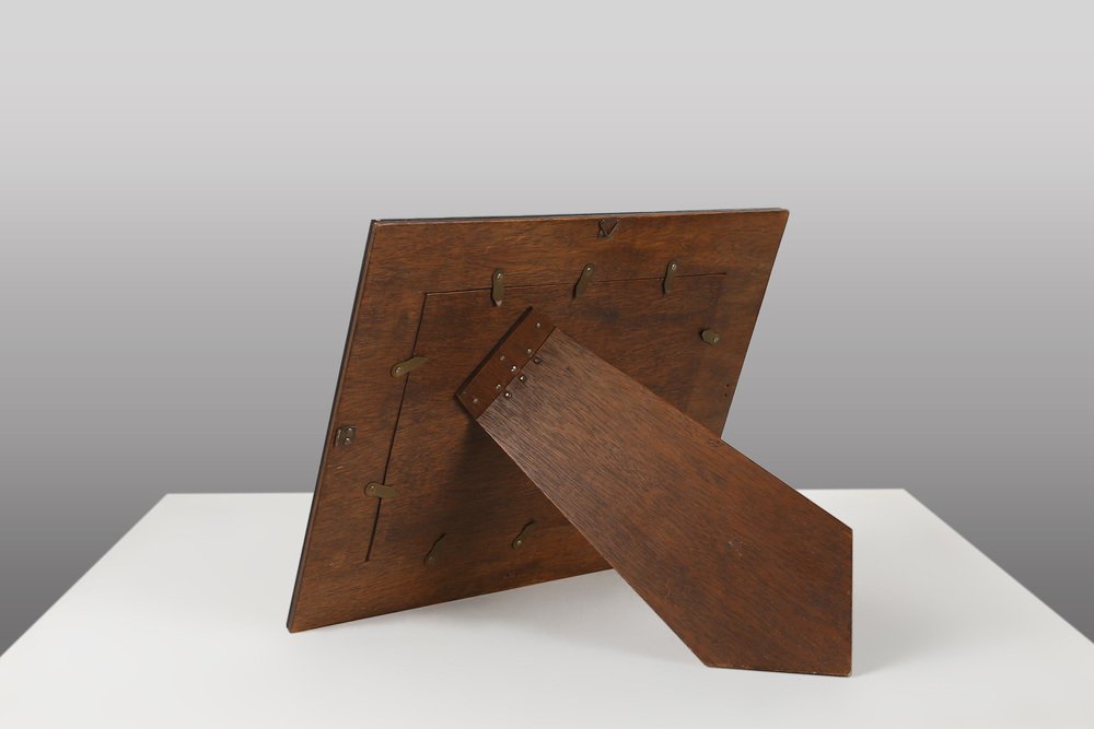 Art Deco Square Standing Frame in Wood, 1930s for sale at Pamono