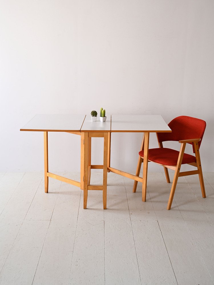 Extendable Formica Table, 1960s for sale at Pamono