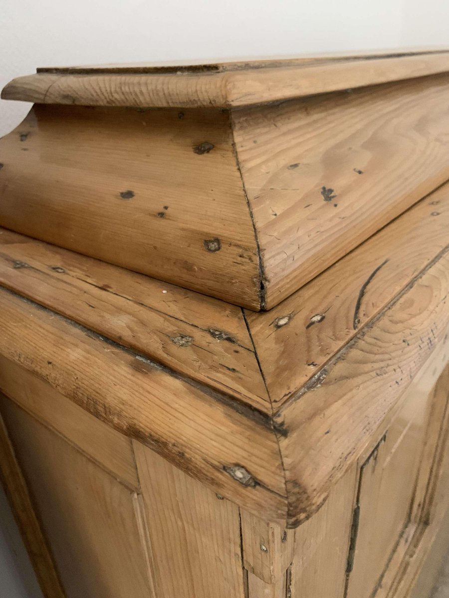 Antique English Country Pine Buffet for sale at Pamono