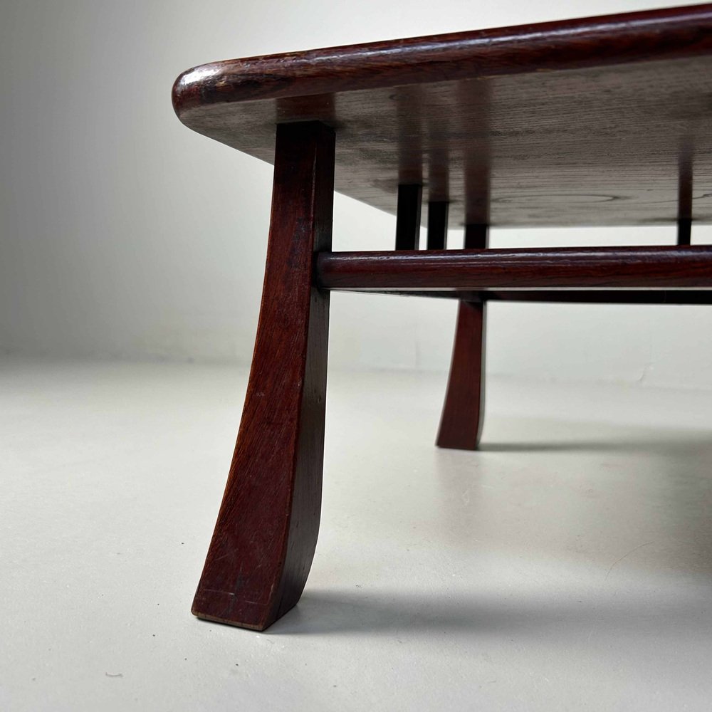 Shōwa Period Japanese Low Table Chabudai 茶袴台, 1970s for sale at Pamono