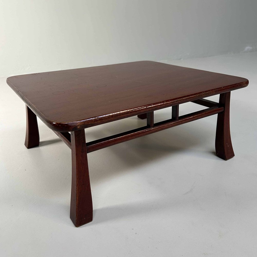 Shōwa Period Japanese Low Table Chabudai 茶袴台, 1970s for sale at Pamono