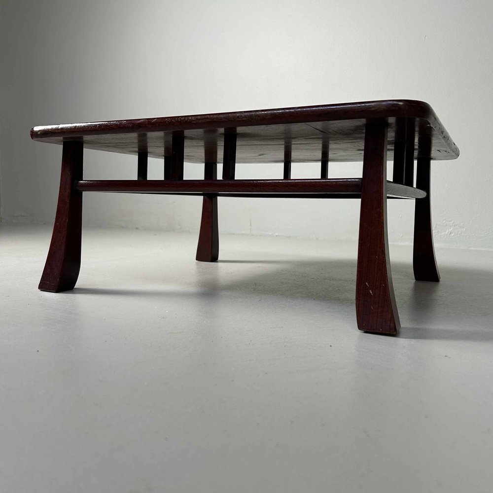 Shōwa Period Japanese Low Table Chabudai 茶袴台, 1970s for sale at Pamono
