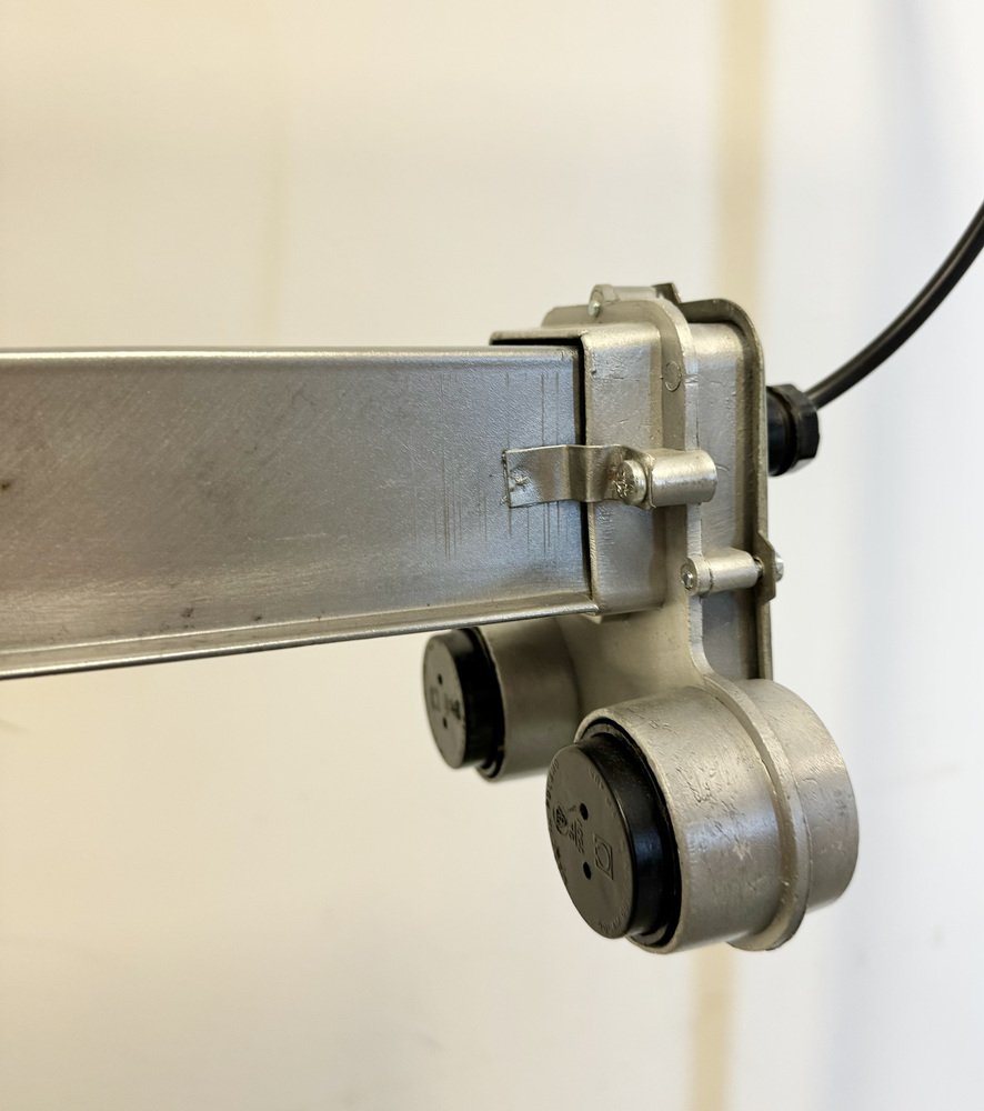 Industrial Polished Hanging Tube Light, 1970s for sale at Pamono