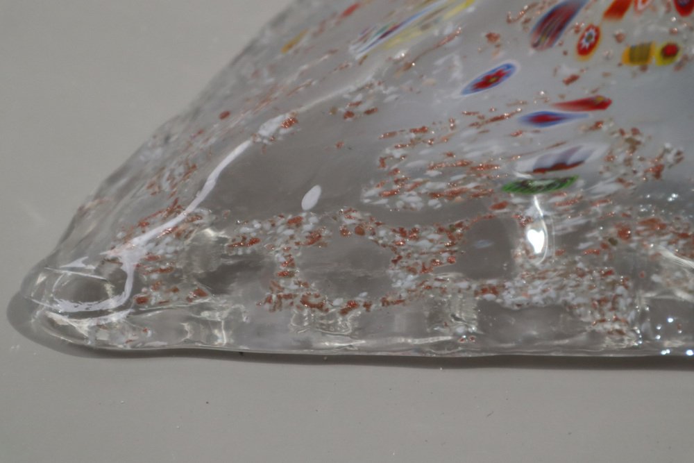 Murano Glass Pyramid Wall Light, 1970s for sale at Pamono