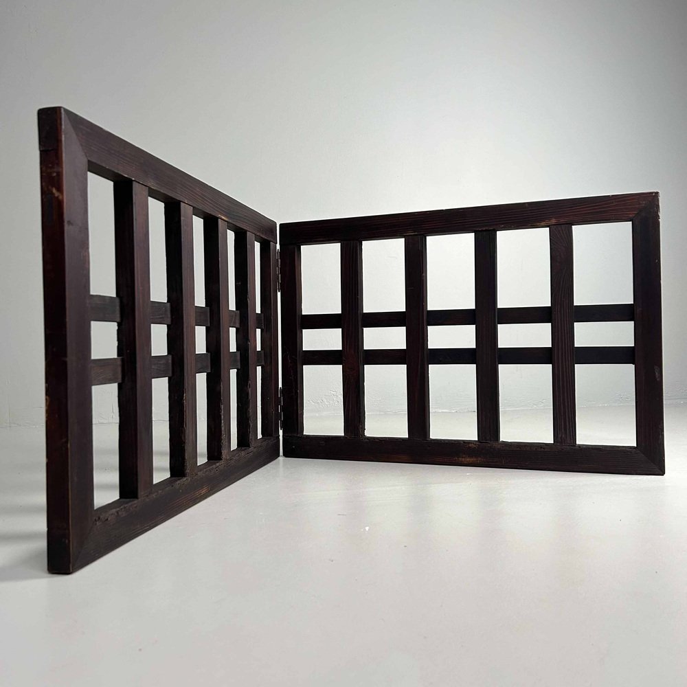 Shōwa Period Japanese Wooden Framework, 1950s for sale at Pamono