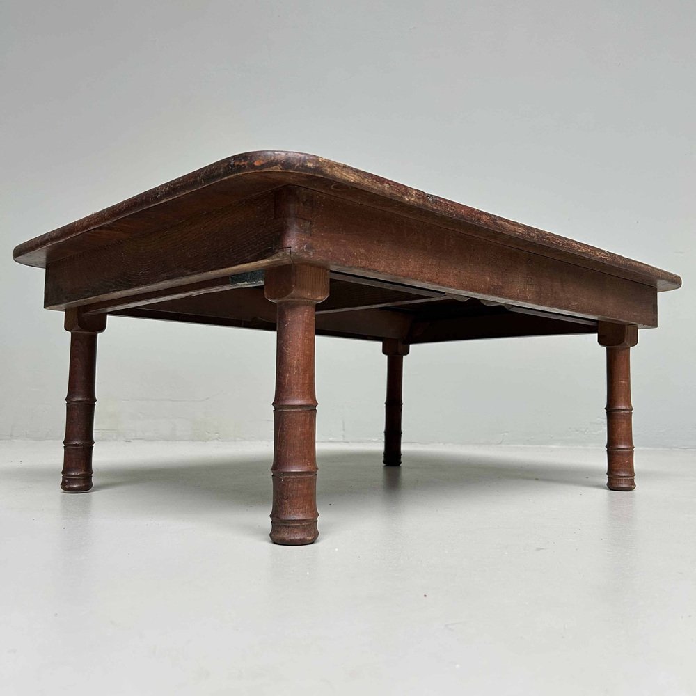 Low Taishō Period Japanese Chabudai Table, Japan, 1920s for sale at Pamono