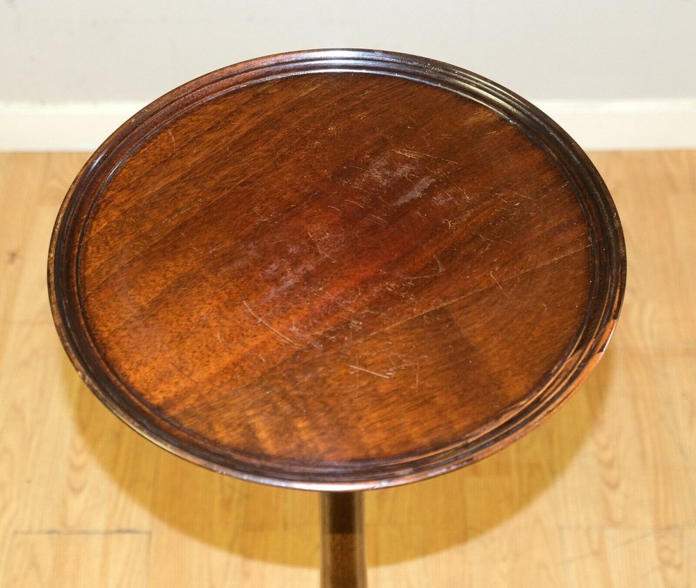 Antique Torchere Tripod Side Table or Plant Stand for sale at Pamono