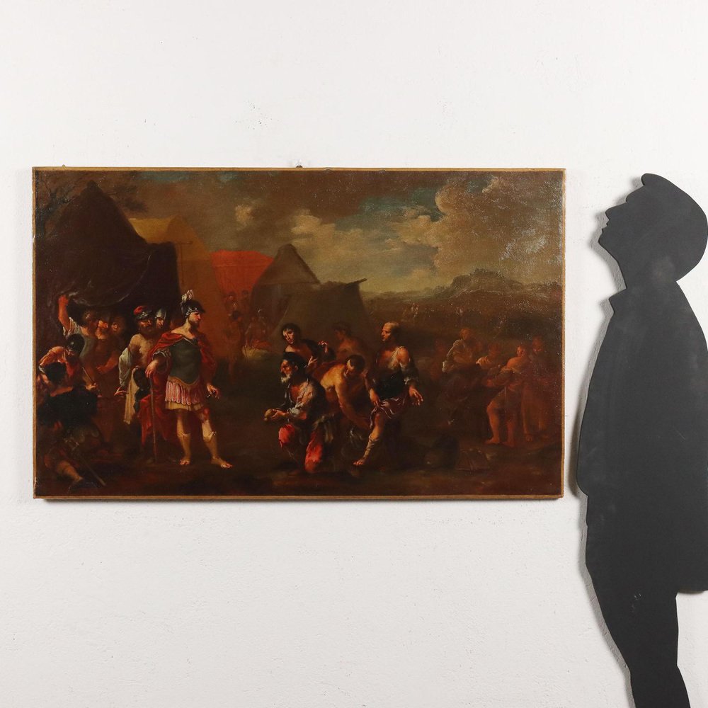 Historical Subject, Oil on Canvas for sale at Pamono