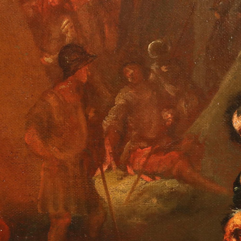 Historical Subject, Oil on Canvas for sale at Pamono