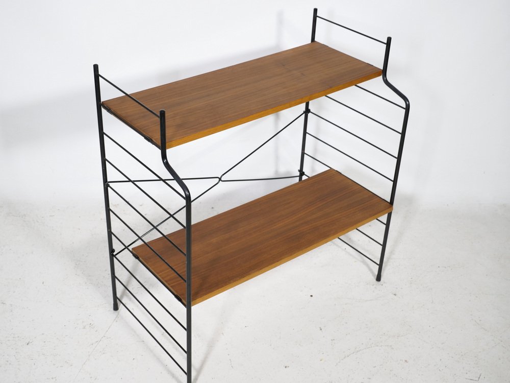 Mid-Century Freestanding Teak String Shelf from WHB, 1960s for sale at ...