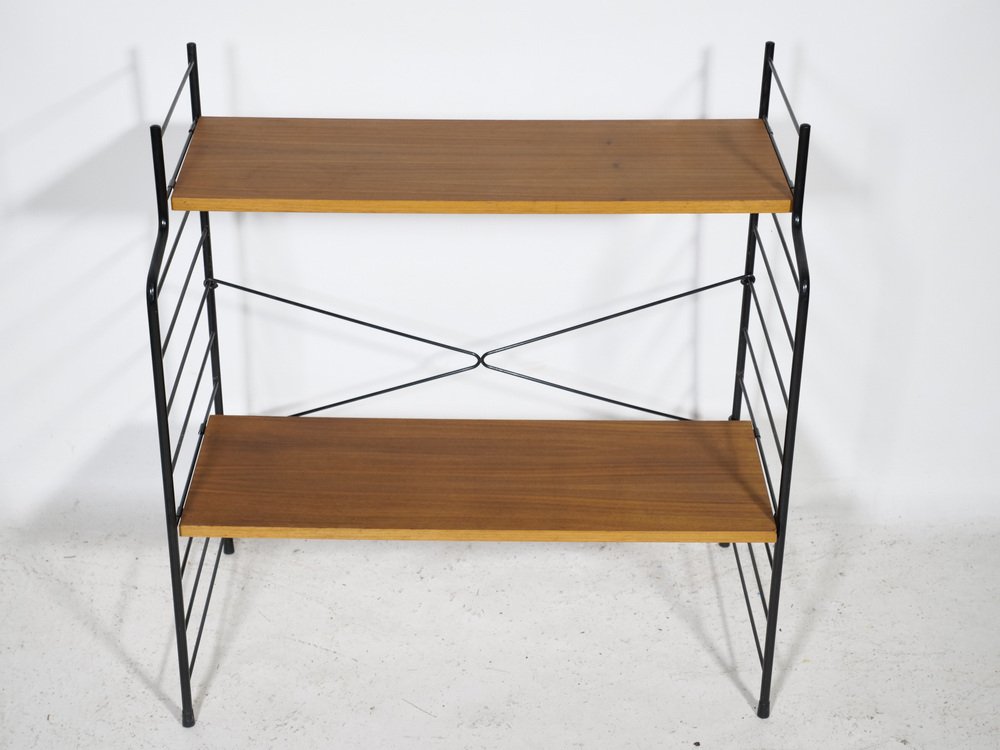 Mid-Century Freestanding Teak String Shelf from WHB, 1960s for sale at ...