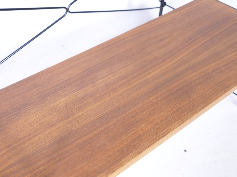 Mid-Century Freestanding Teak String Shelf from WHB, 1960s for sale at ...