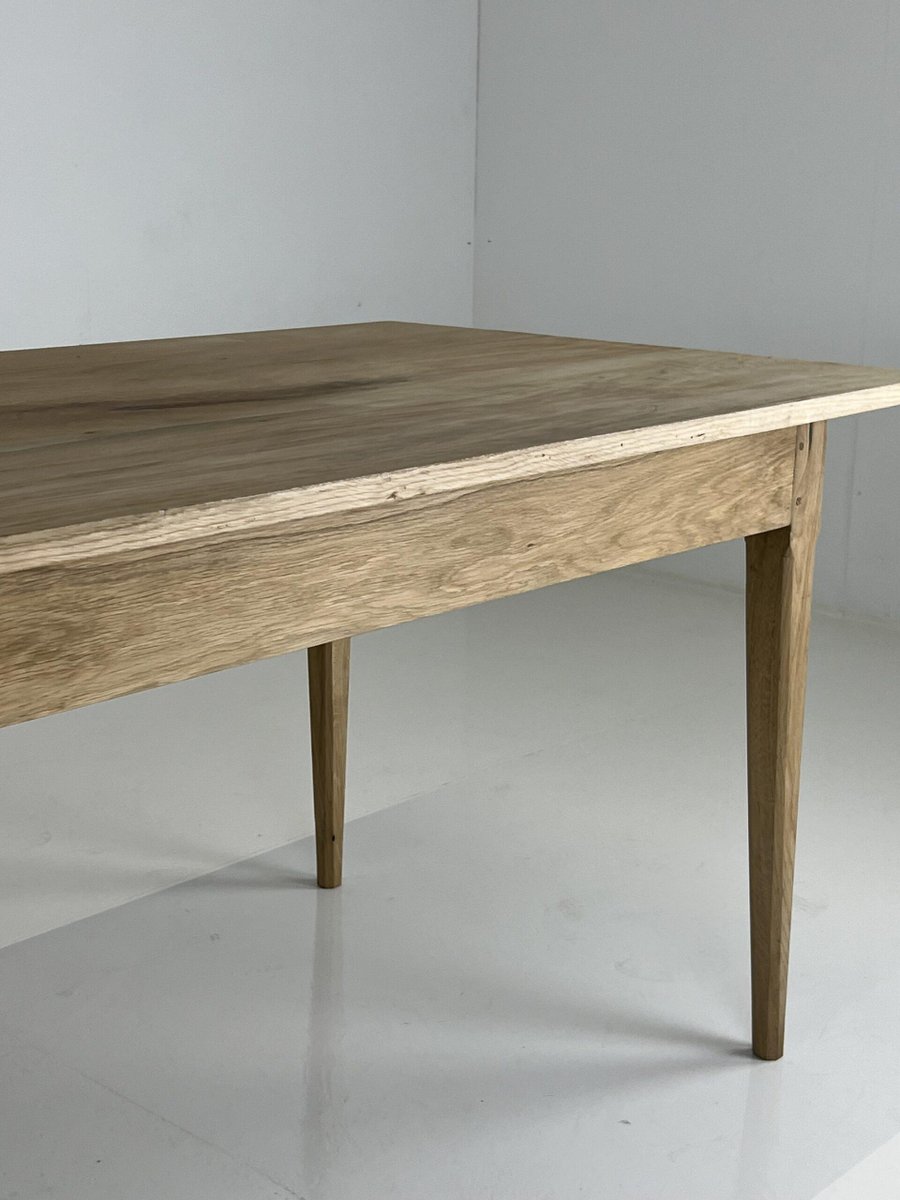 French Oak Dining Table for sale at Pamono