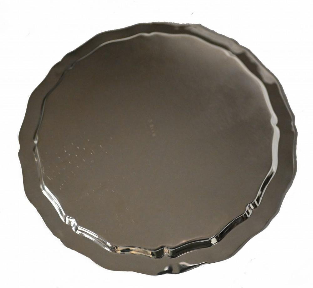 Silver-Plated Dining Plates, Set of 6 for sale at Pamono