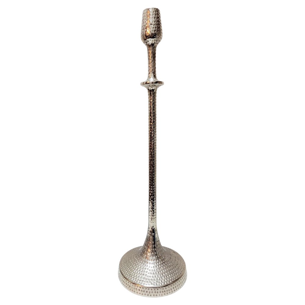 Brutalist Aluminum Candleholder attributed to Gunther Lambert, Germany ...