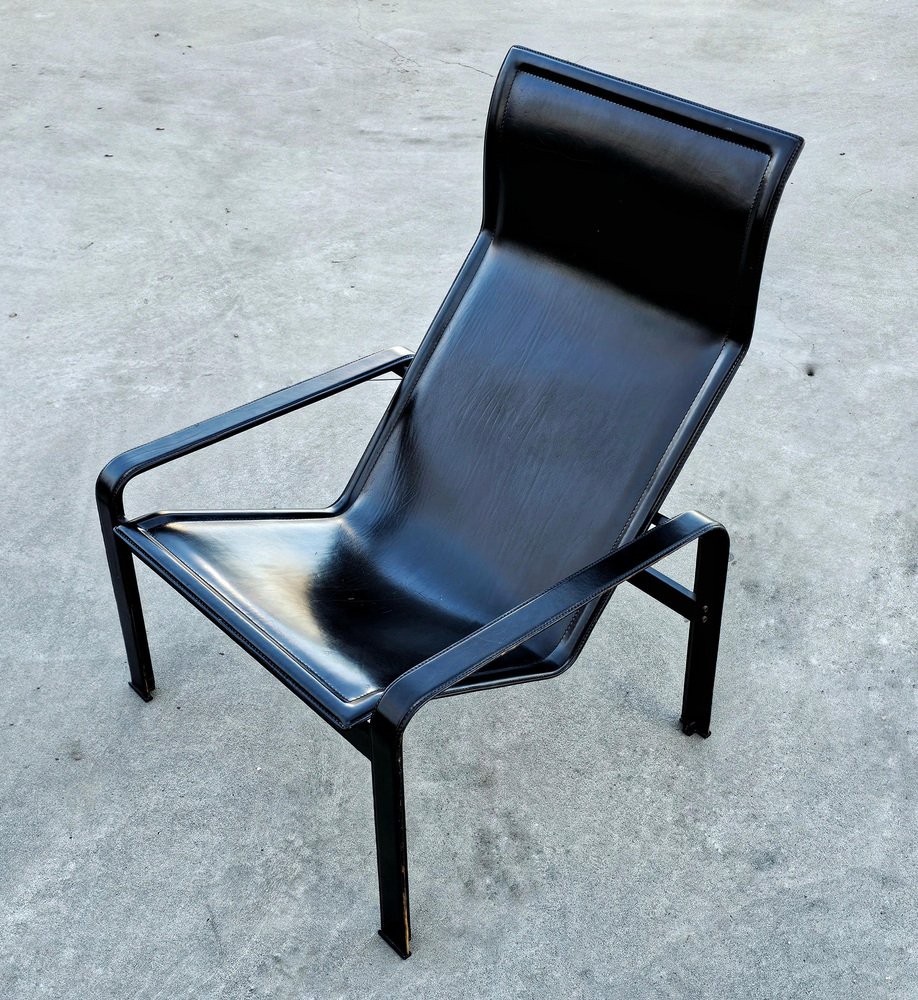 Gulf of Poets Lounge Chair attributed to Jacques Toussaint and Patrizia ...