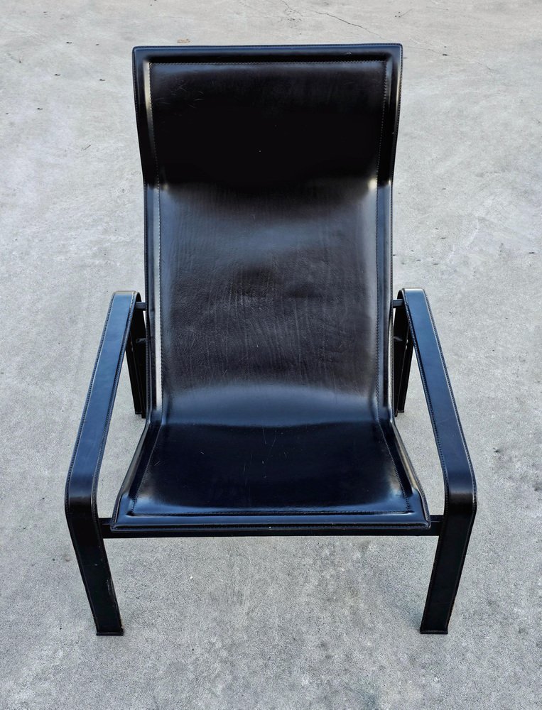 Gulf of Poets Lounge Chair attributed to Jacques Toussaint and Patrizia ...