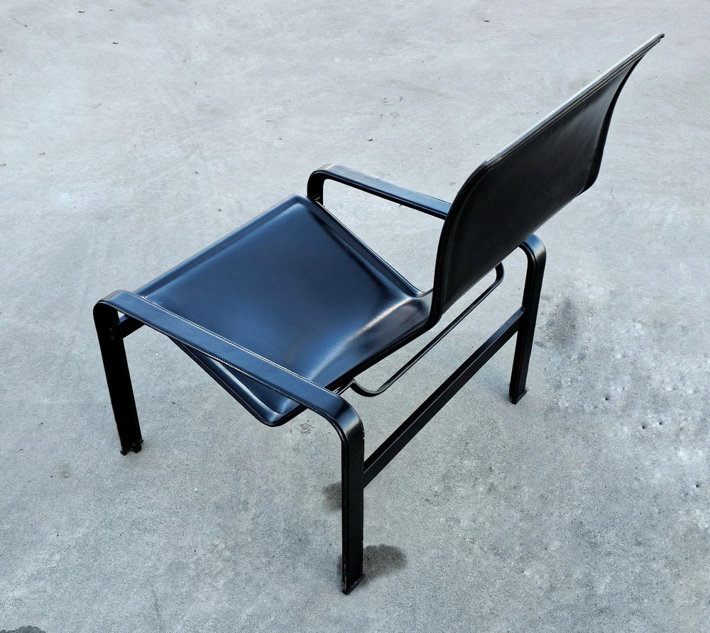 Gulf of Poets Lounge Chair attributed to Jacques Toussaint and Patrizia ...