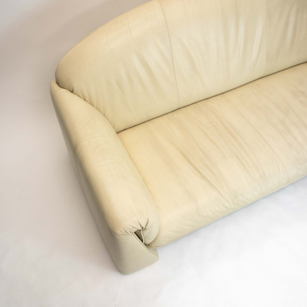 German Two-Seater Leather Sofa by Peter Maly for Cor, 1980s for sale at ...