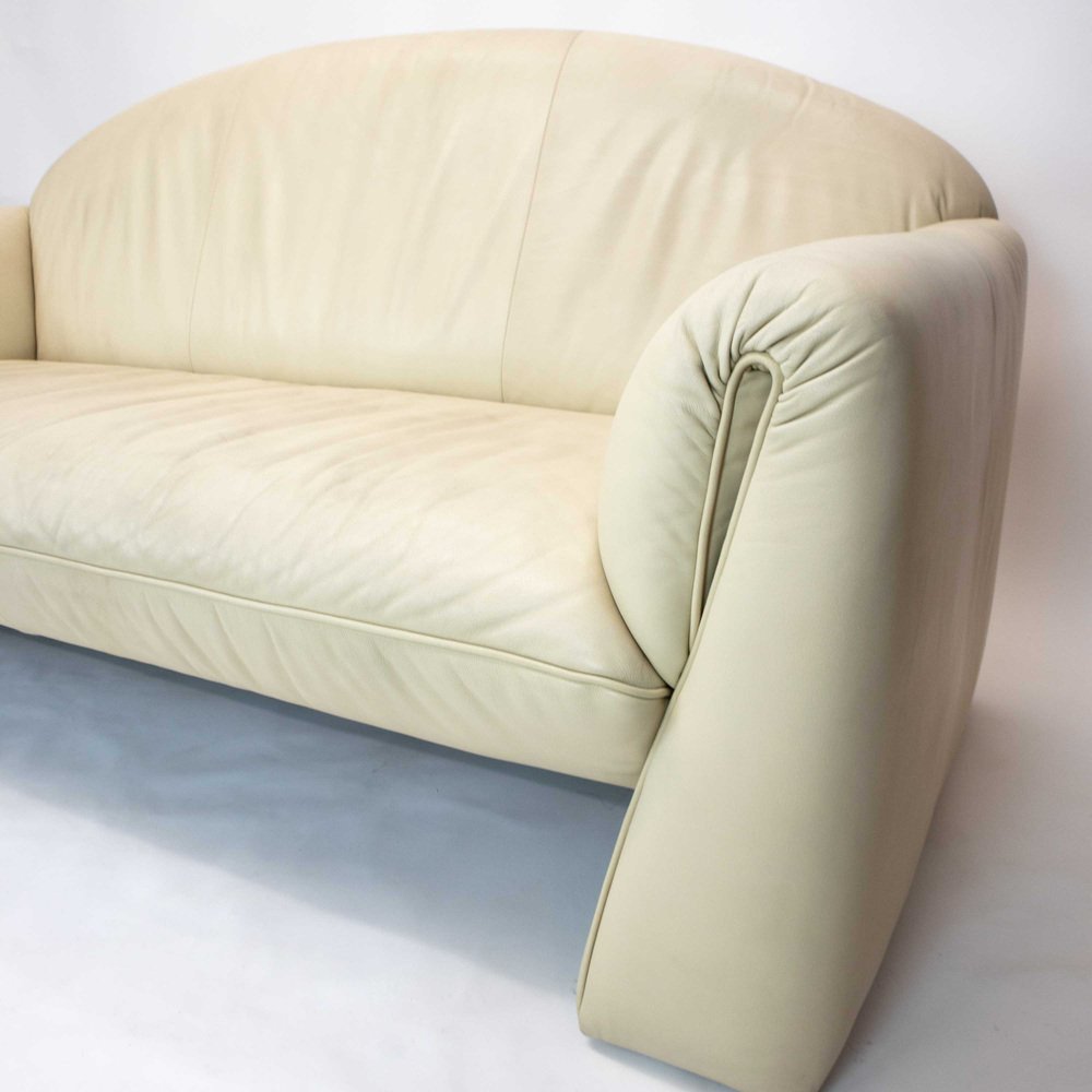 German Two-Seater Leather Sofa by Peter Maly for Cor, 1980s for sale at ...