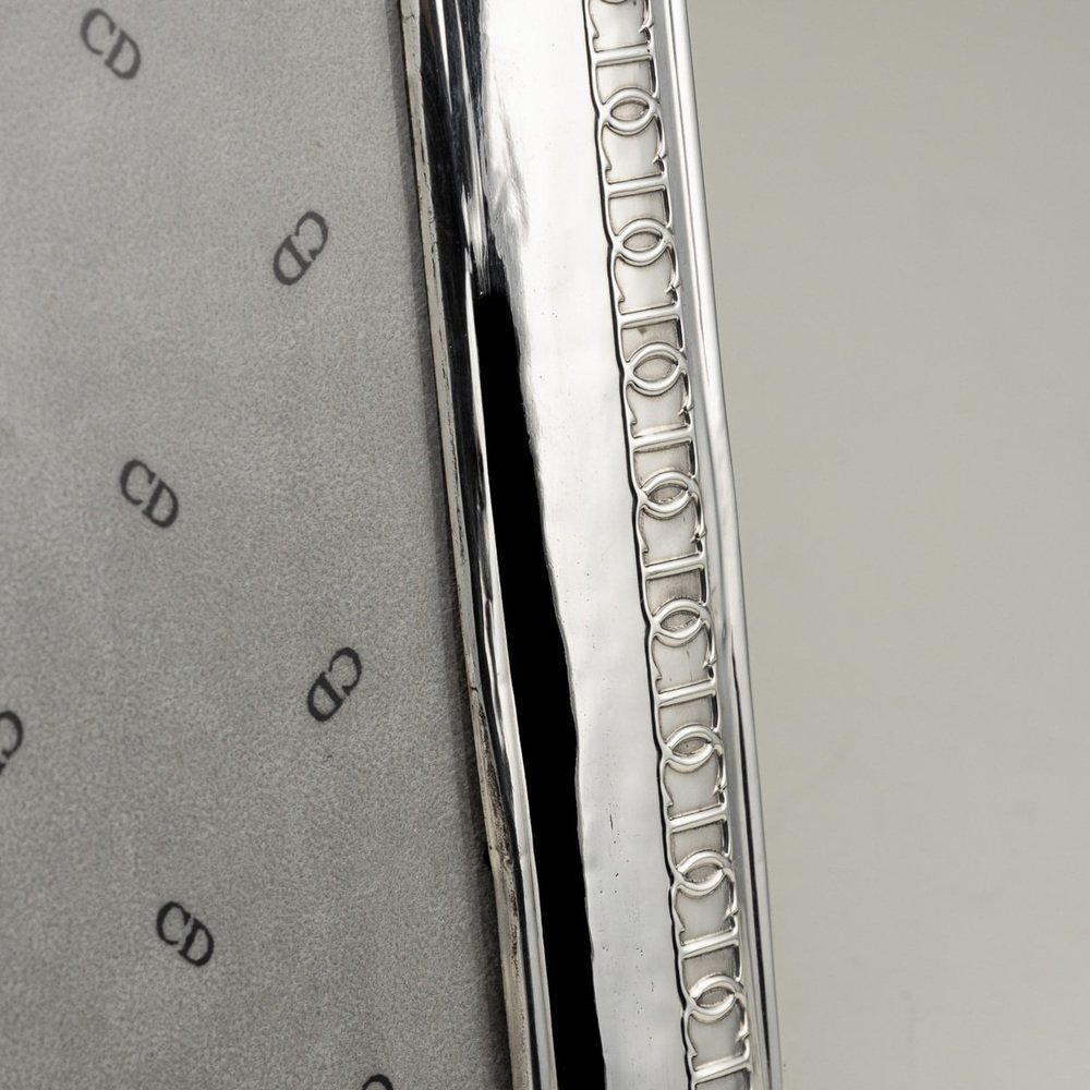 Vintage 20th Century Silver Photograph Frame by Christian Dior for ...