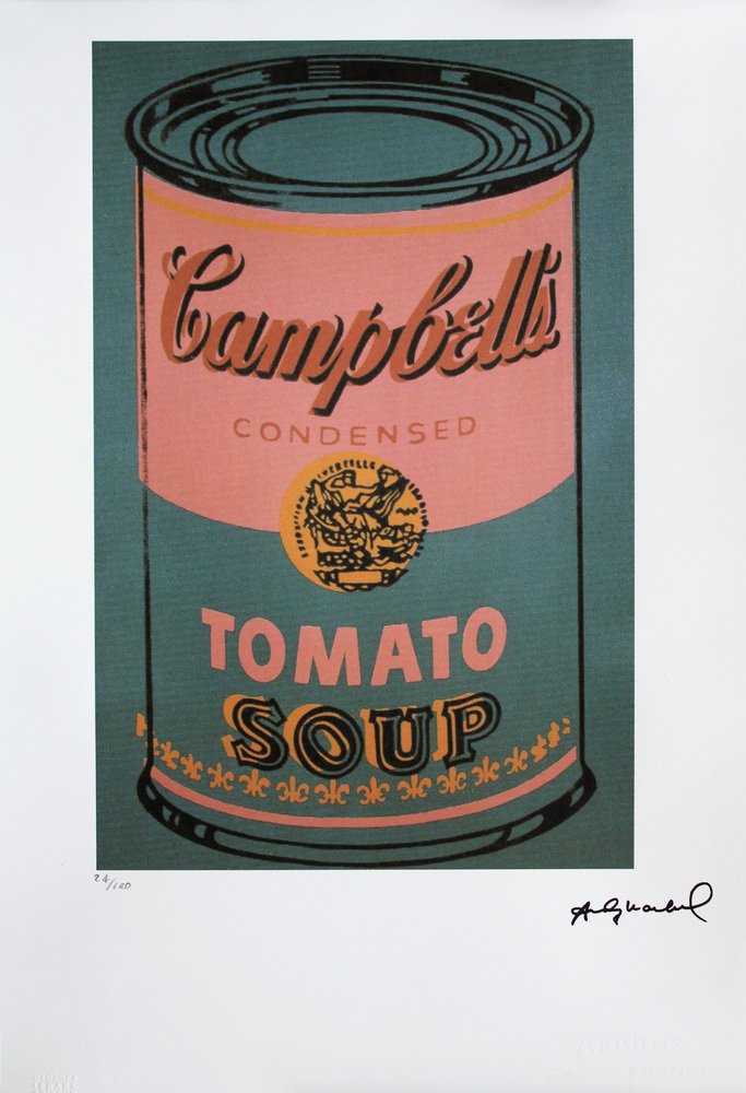 Andy Warhol, Tomato Soup, Offset Lithograph, 1960s for sale at Pamono