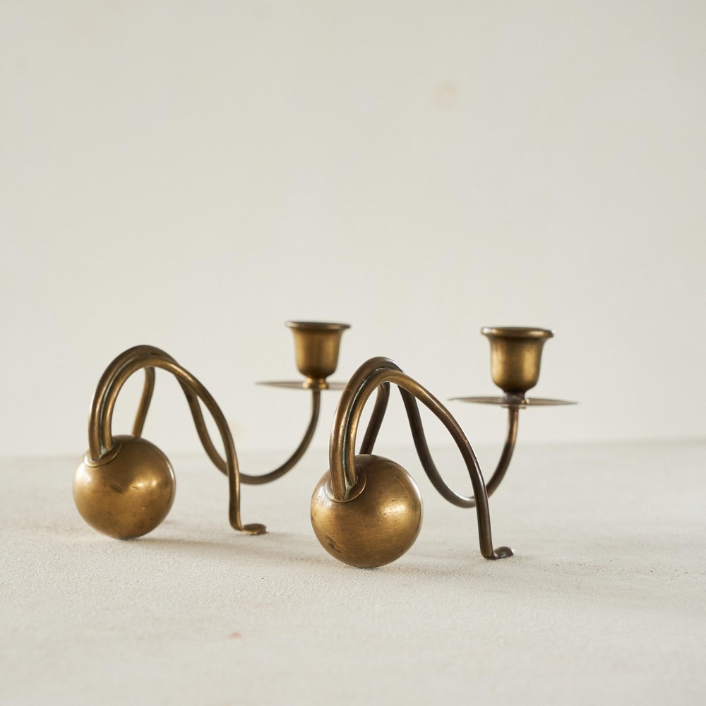Counterweight Candlesticks by Carl Deffner, 1930s, Set of 2 for sale at ...
