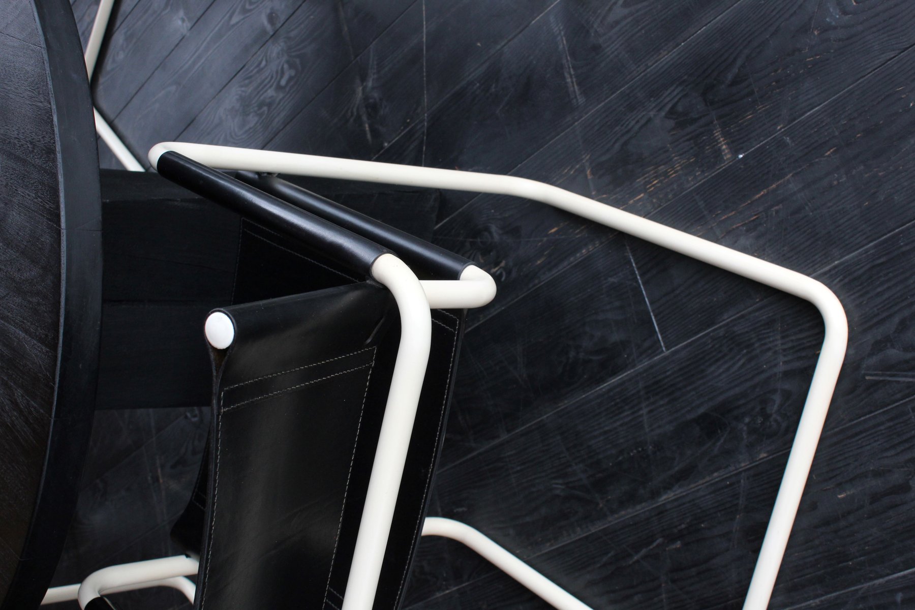 Tubular Dining Chairs, Set of 4 for sale at Pamono